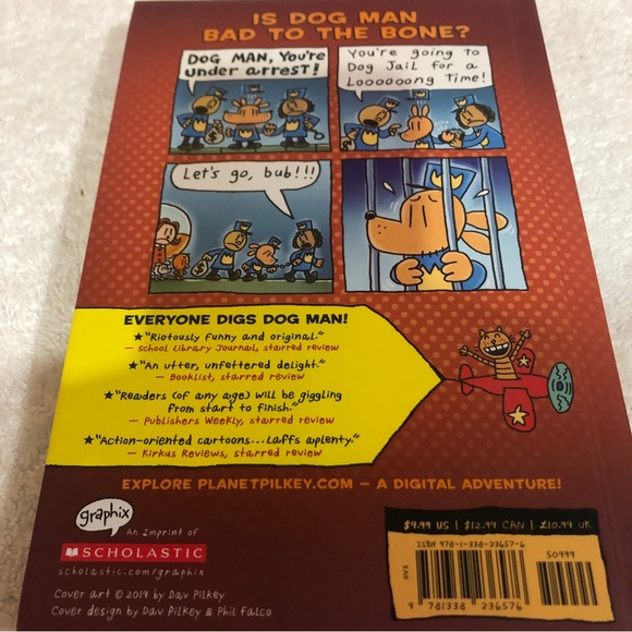 Other | Dog Man Brawl Of The Wild By Dav Pilkey Hardcover Book Sale ...
